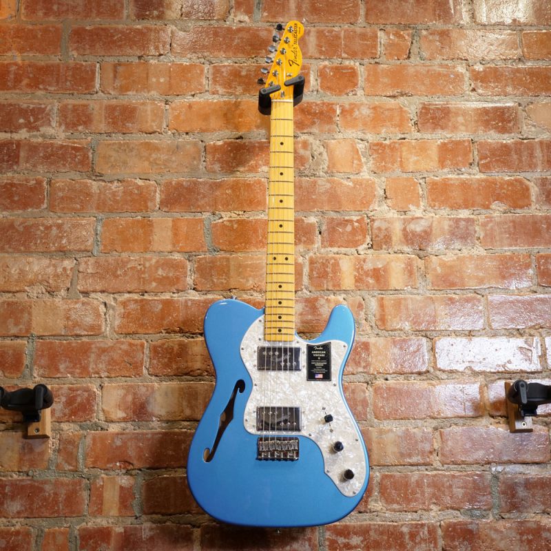 New Fender Telecaster 1972 Thinline Electric Guitar Lake Placid Blue ...
